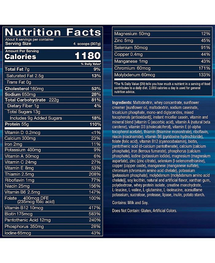 BodyTech Prime Mass - High Protein Weight Gainer Powder - Vanilla (6 ...