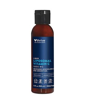 Vthrive Liquid Liposomal Vitamin C -Immune Support -1,000 MG - Orange ...