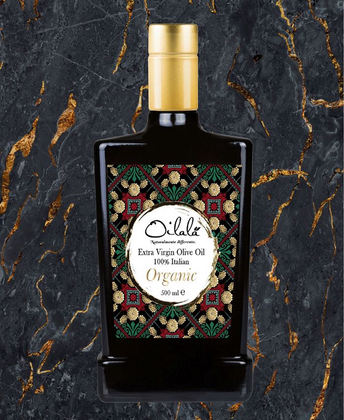 Oilalà Robust Italian Coratina Extra Virgin Olive Oil Bottle, 500 ml ...