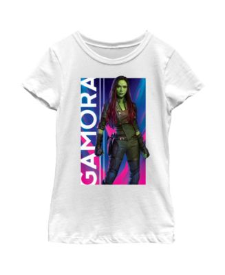 Girl's Guardians of the Galaxy Vol. 3 Gamora Poster Child T-Shirt - Macy's
