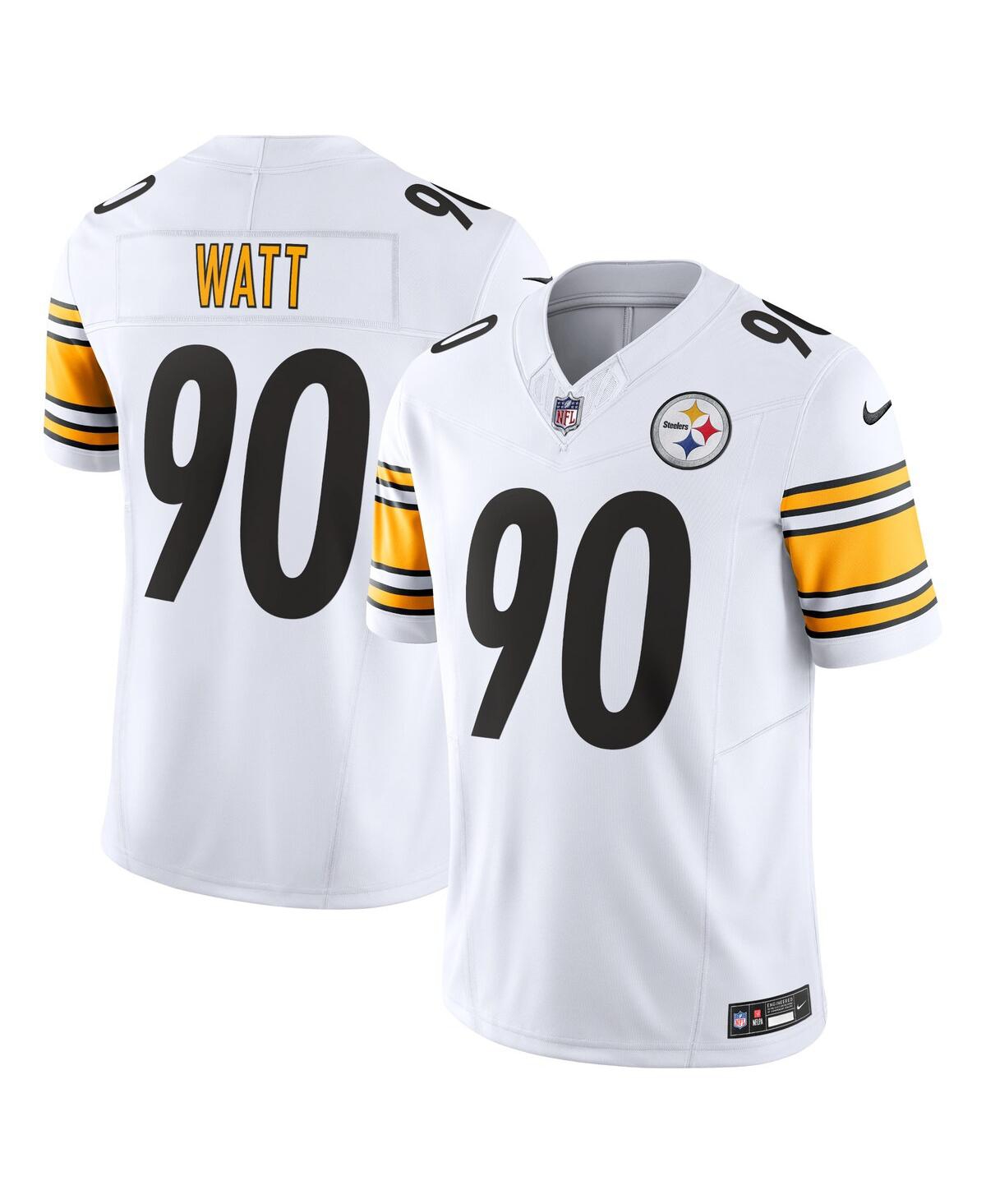 Click here for Mens Nike T.j. Watt White Pittsburgh Steelers Vapo... prices