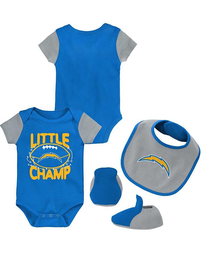 Outerstuff Newborn and Infant Boys and Girls Powder Blue, Gray Los ...