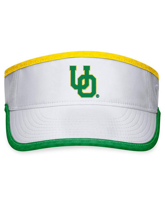 Top of the World Men's White Oregon Ducks Daybreak Adjustable Visor ...