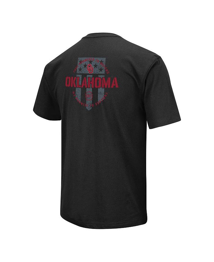 Colosseum Men's Black Oklahoma Sooners OHT Military-Inspired Appreciation T-shirt - Macy's