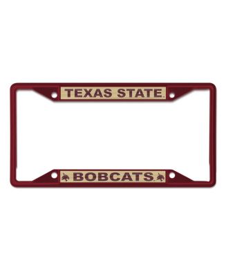 Wincraft Texas State Bobcats Chrome Color License Plate Frame - Macy's