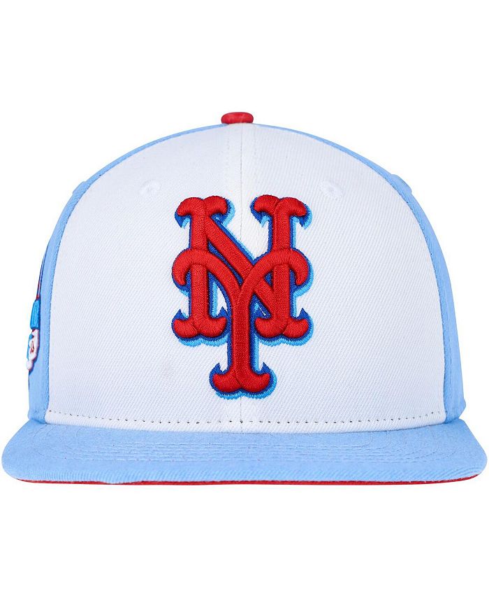 Pro Standard Men's White and Light Blue New York Mets Blue Raspberry ...