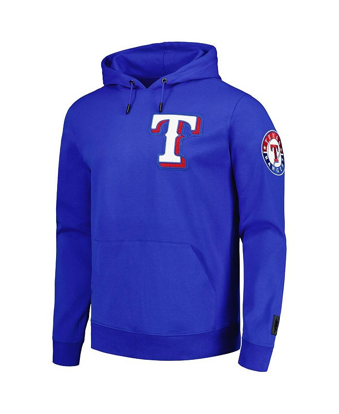 Pro Standard Men's Royal Texas Rangers Team Logo Pullover Hoodie - Macy's