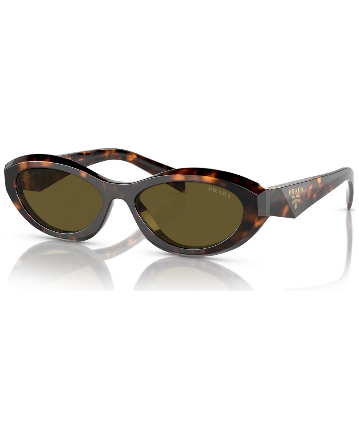Click here for Prada Womens Symbole Irregular Sunglasses  PR26ZS... prices