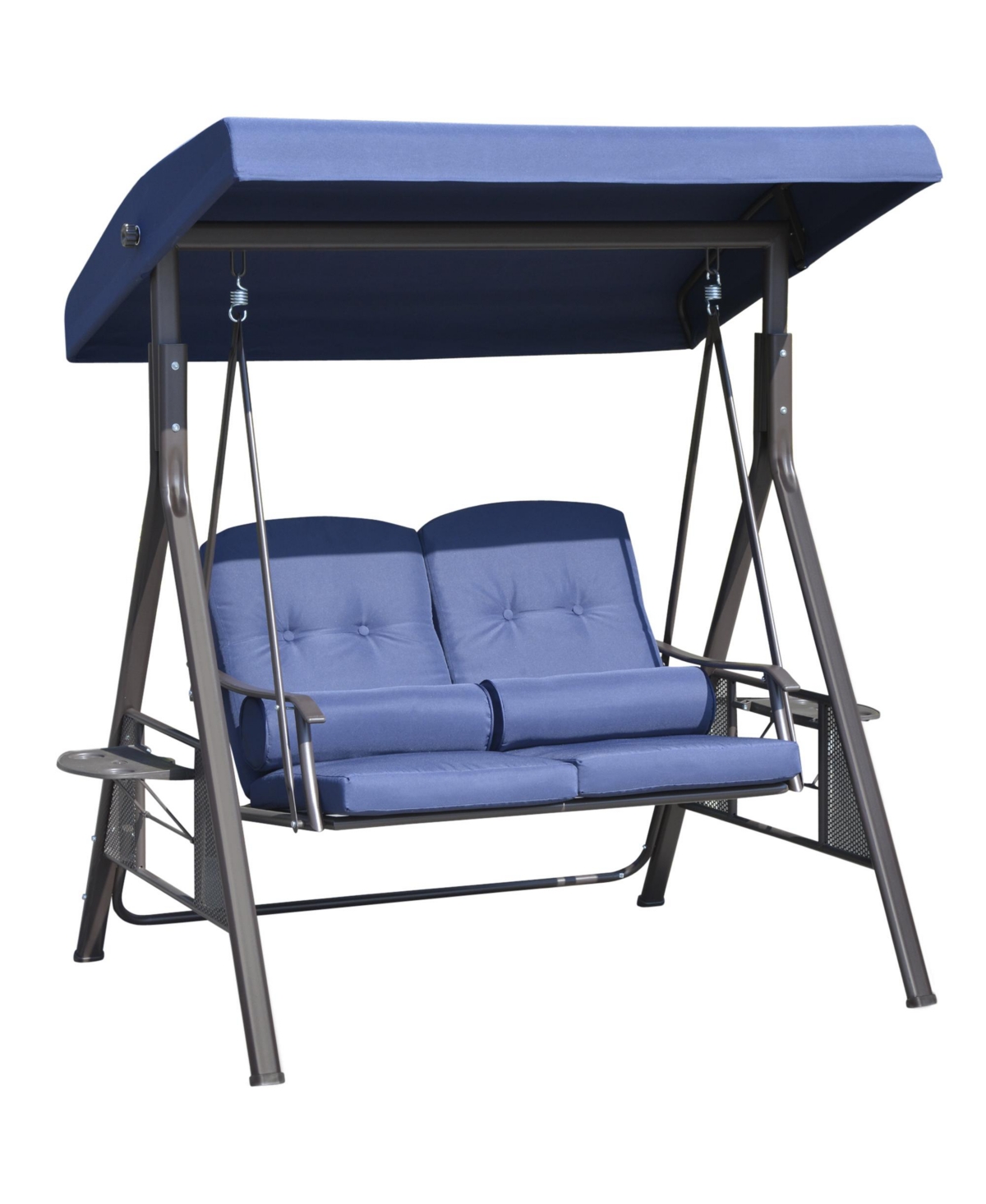 Click here for Outsunny 2-Person Patio Swing Bench with Adjustabl... prices