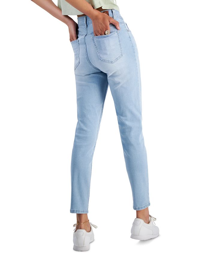 Gogo Jeans Juniors' High-Waisted Soft-Stretch Skinny Jeans - Macy's