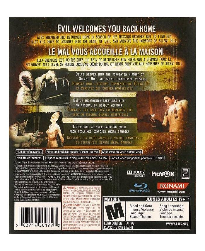 KONAMI Silent Hill Homecoming - Playstation 3 - Macy's