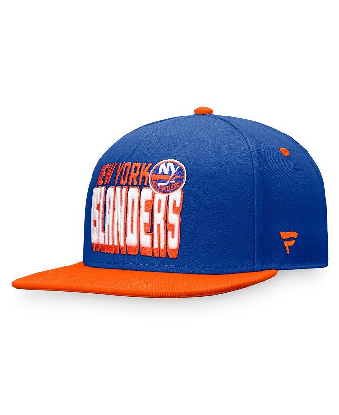 Fanatics Men's Royal, Orange New York Islanders Heritage Retro Two-Tone ...