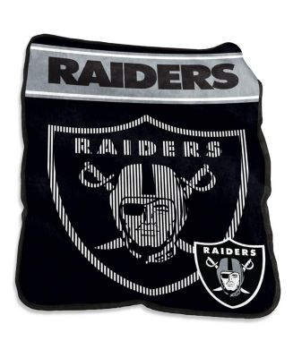 Las Vegas Raiders 60'' x 80'' XL Raschel Plush Throw Blanket - Macy's