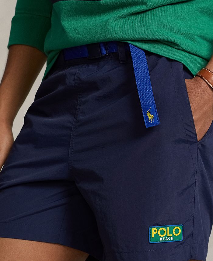 Polo Ralph Lauren Men's Water-Resistant Polo Beach Shorts - Macy's