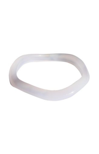 Wave — Skinny Round Jade Stone Bangle - Macy's