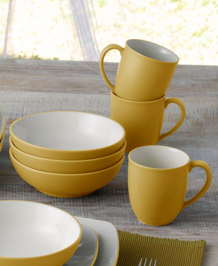 Noritake Colorwave Square 16-Pc. Dinnerware Set, Service for 4 - Macy's