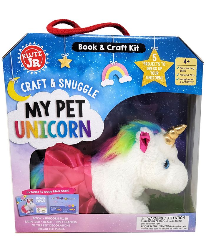 Klutz Jr. Craft Snuggle My Pet Unicorn Toy - Macy's