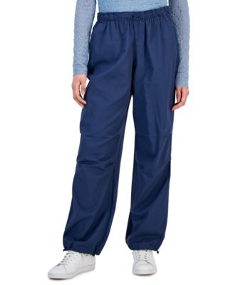 Hippie Rose Juniors' Bungee-Hem Parachute Pants - Macy's