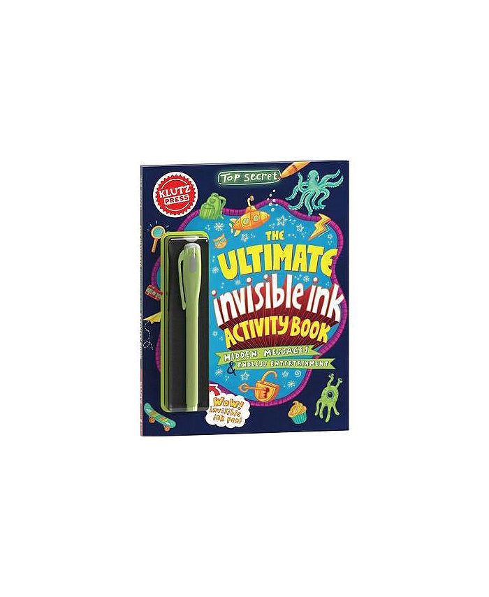 Barnes & Noble Top Secret: Ultimate Invisible Ink Activity Book (Klutz ...