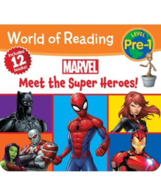 World of Reading Marvel Meet the Super Heroes! (Pre-Level 1 Boxed Set ...
