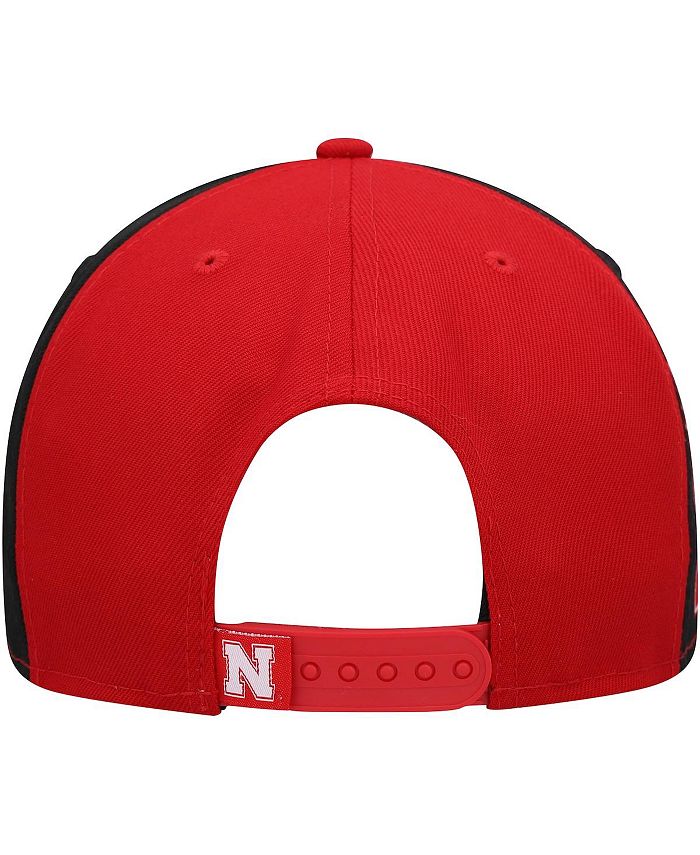 New Era Men's Scarlet Nebraska Huskers Outright 9FIFTY Snapback Hat ...