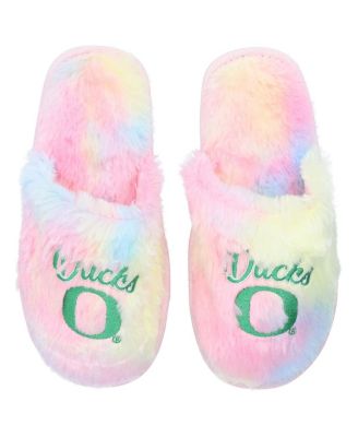 Women's FOCO Oregon Ducks Rainbow Slippers - Macy's