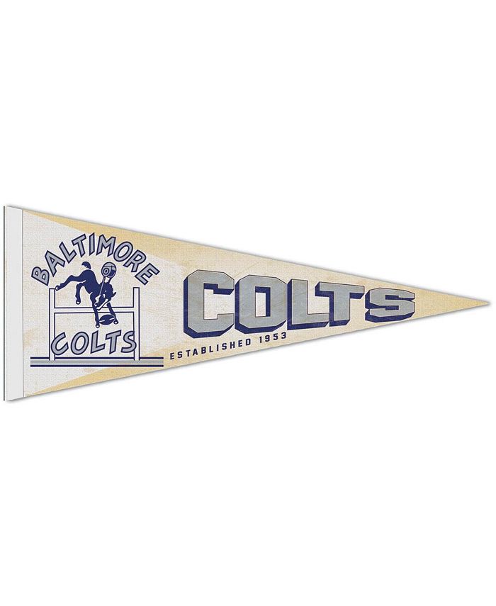 Wincraft Indianapolis Colts 12" x 30" Retro Logo Pennant - Macy's