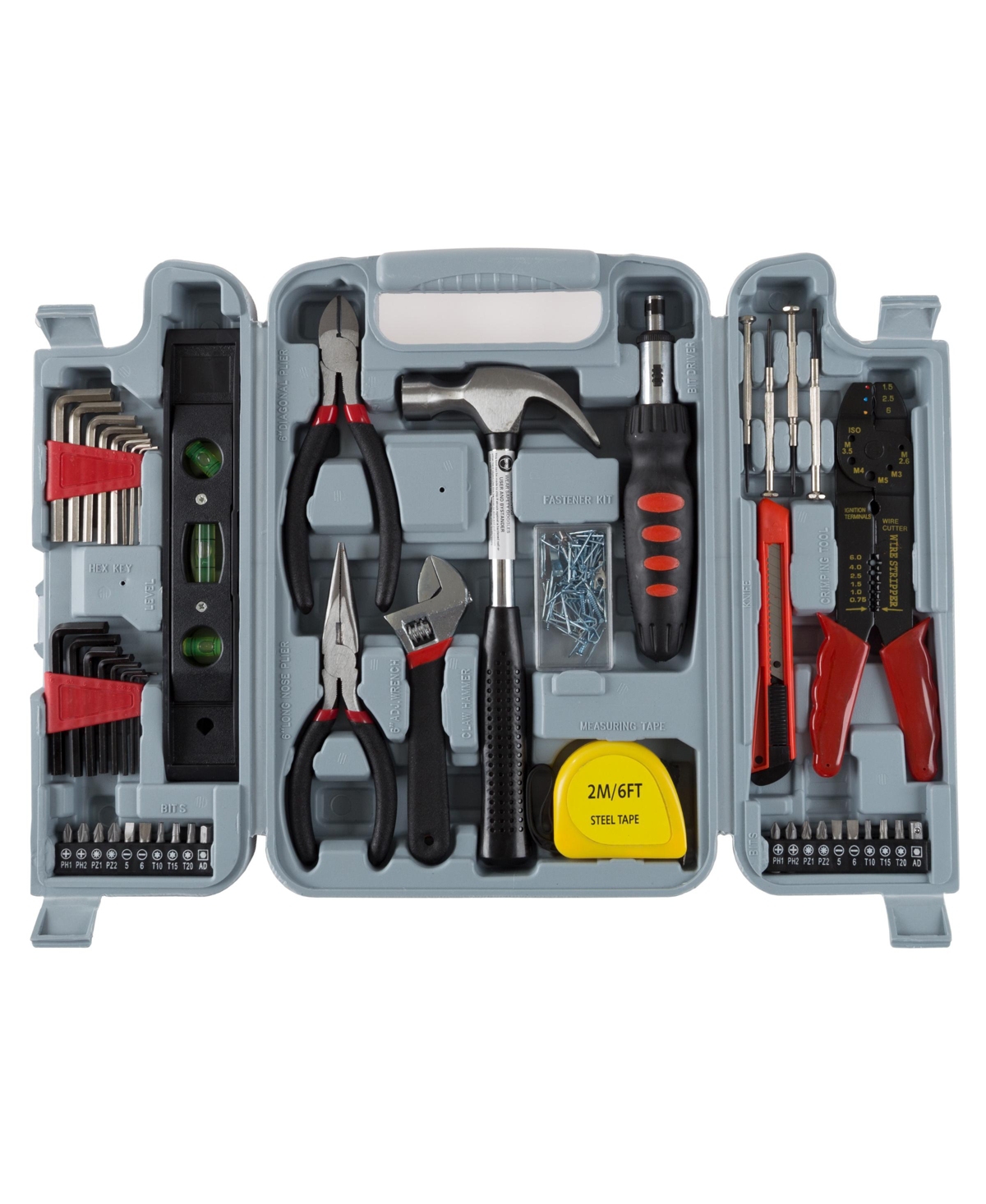 UPC 844296066803 - 130-Piece Tool Kit - Tools and Home Improvement Set ...