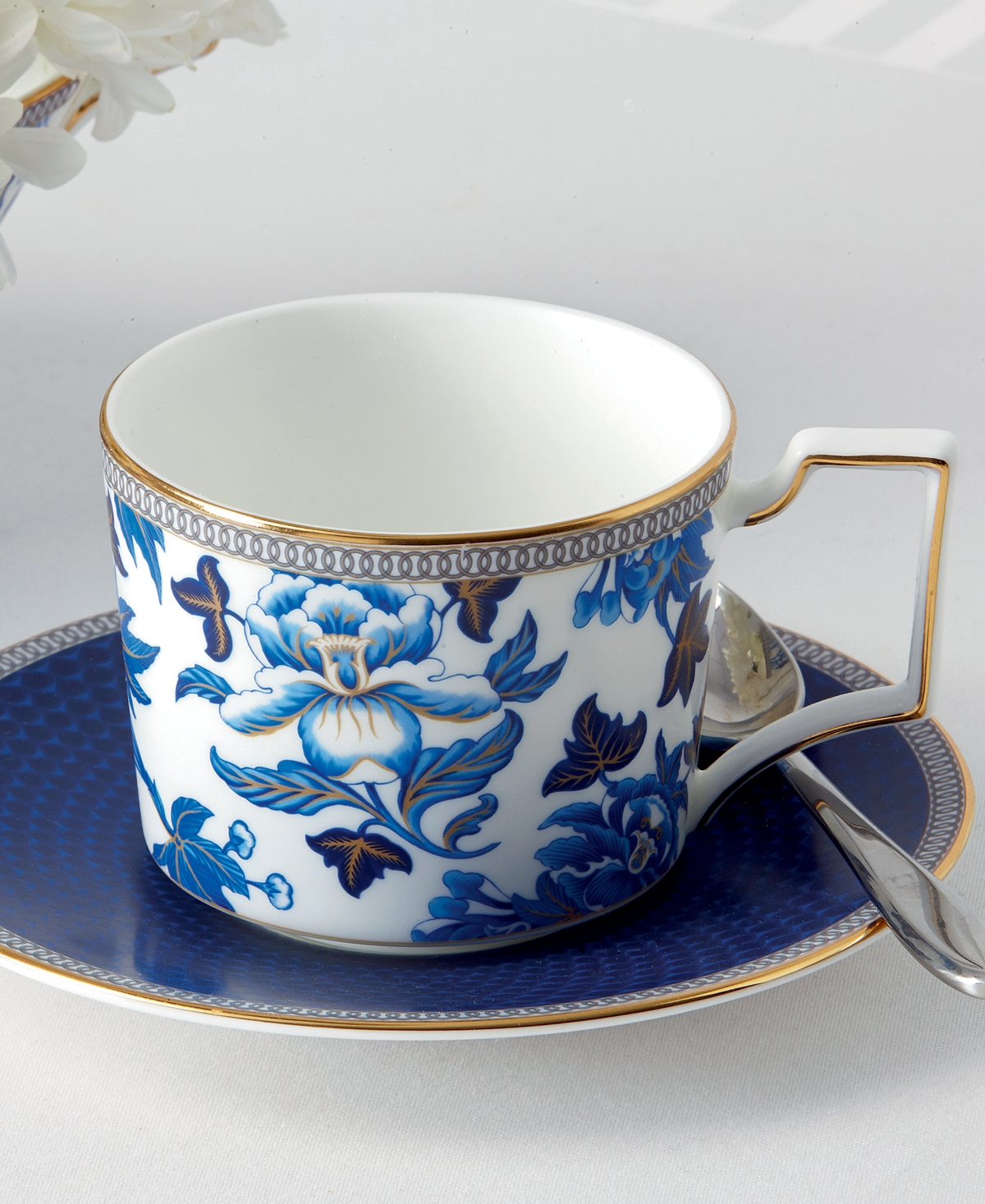 Click here for Wedgwood Hibiscus Teacup & Saucer Set prices