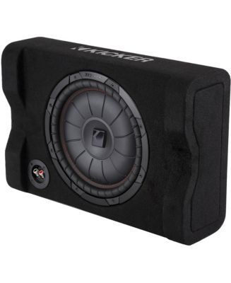 Kicker Down-Firing 12 inch CompVT subwoofer 2-Ohm Enclosure - Macy's