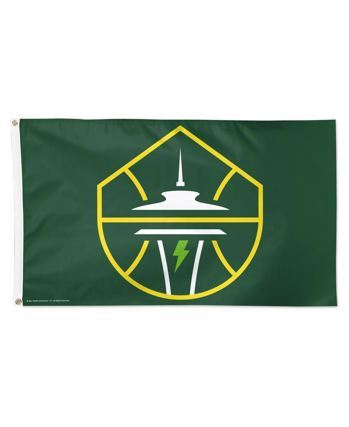 Click here for Wincraft Seattle Storm 3 x 5 Deluxe Flag - Green prices