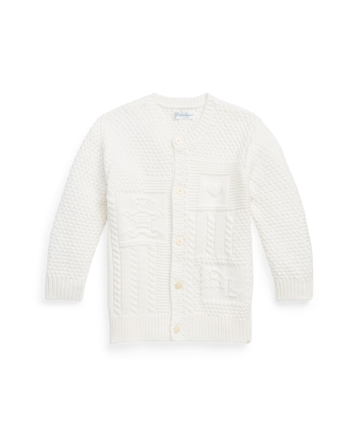 Click here for Polo Ralph Lauren Baby Boys or Girls Contrast-Knit... prices