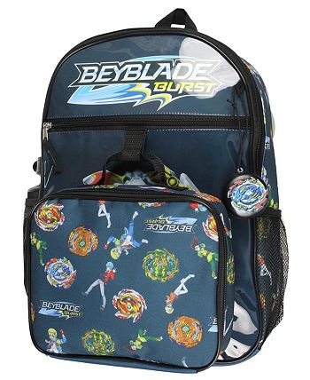 Beyblade Burst Spinner Tops Backpack Lunch Bag Water Bottle Ice Pack 5 ...