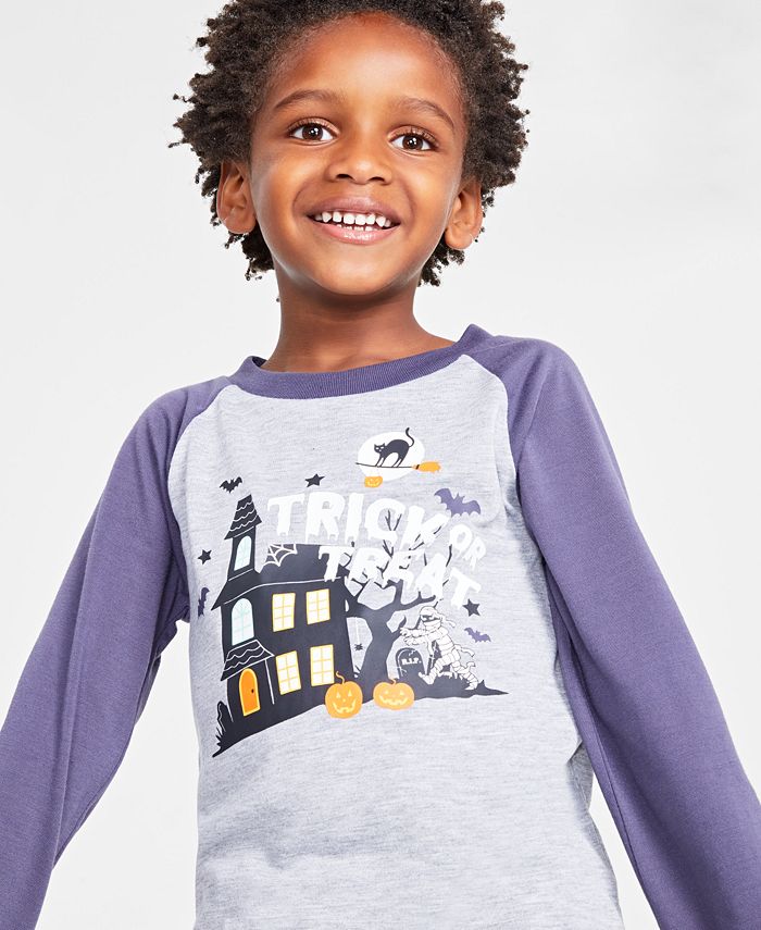 Family Pajamas Matching Toddler, Little & Big Kids Spooky Halloween ...