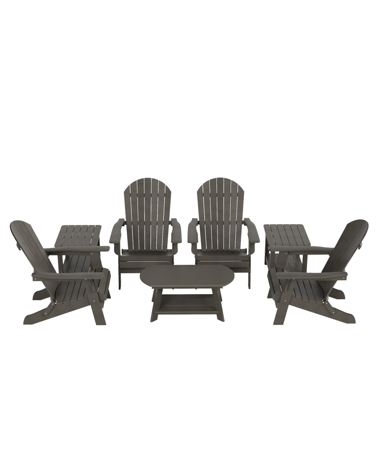 Click here for WestinTrends 7-Piece Outdoor Folding Adirondack Ch... prices