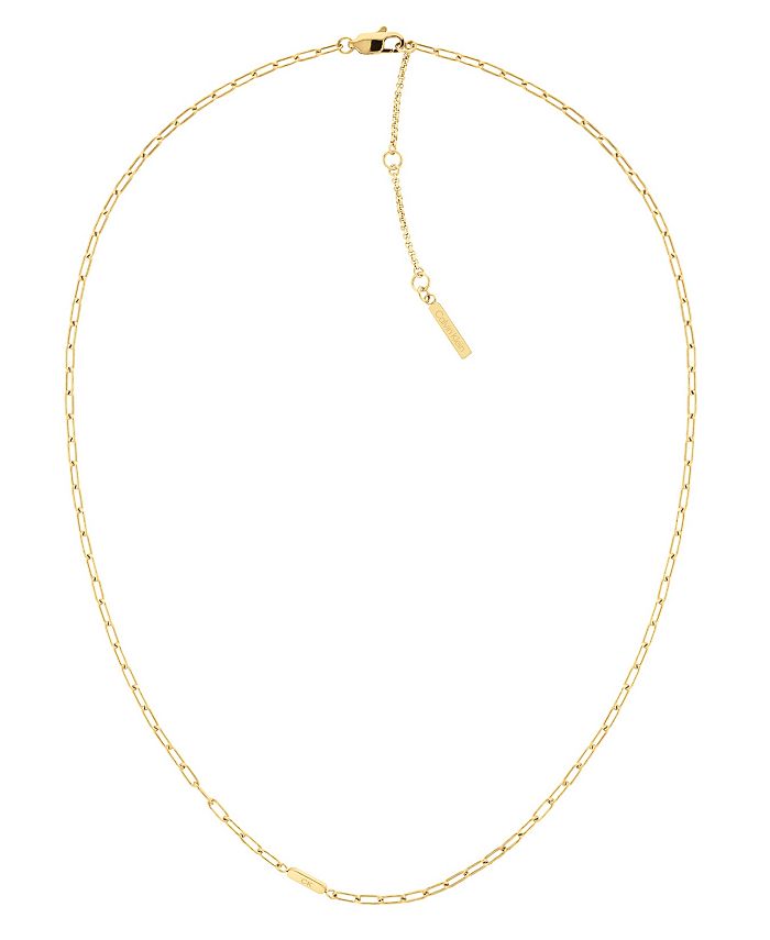 Calvin Klein Unisex Stainless Steel Chain Necklace Gift Set, 3 Piece ...