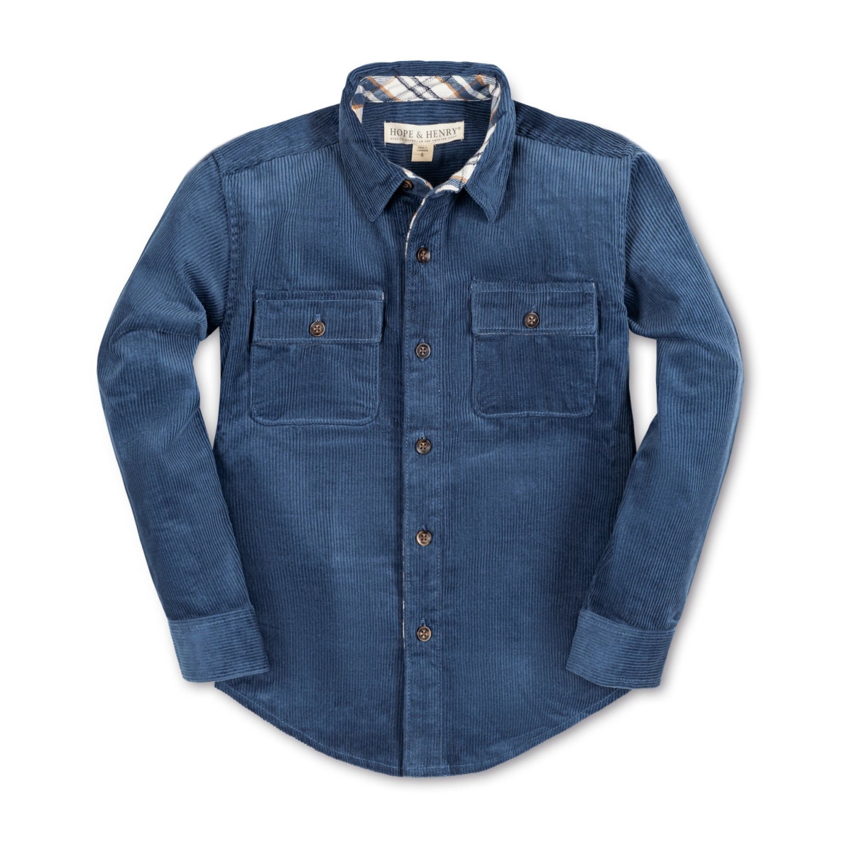 Click here for Hope & Henry Boys Long Sleeve Corduroy Flap Pocket... prices