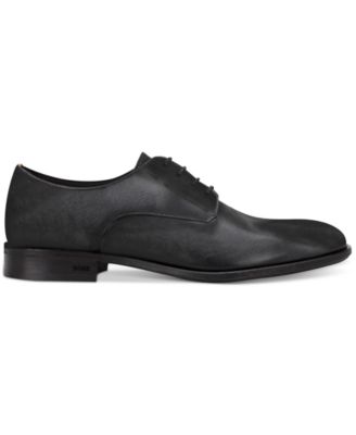 BOSS by Hugo Boss Men's Colby Texture Printed Lace-Up Derby Dress Shoes ...