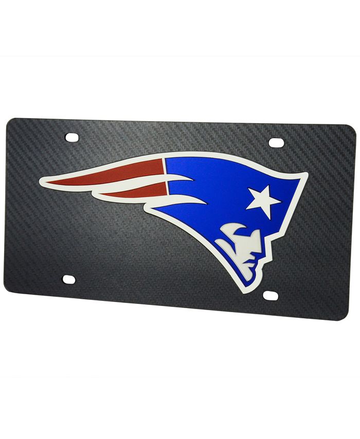 Stockdale New England Patriots Carbon License Plate - Macy's