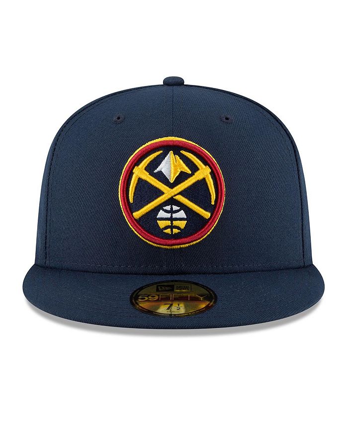 New Era Men's Navy Denver Nuggets 2023 NBA Finals Champions Side Patch ...