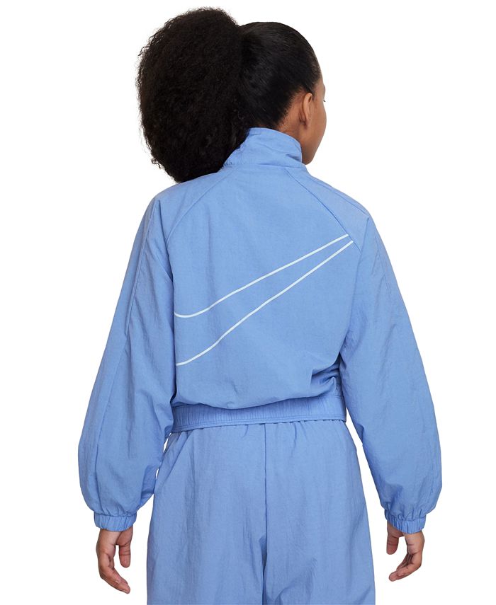 Nike Sportswear Girls Woven Jacket - Macy's