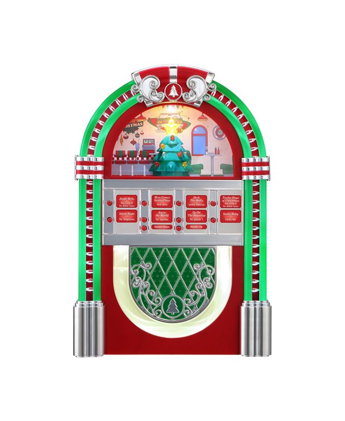 Mr. Christmas Vintage-Like Jukebox, 10.5" - Macy's