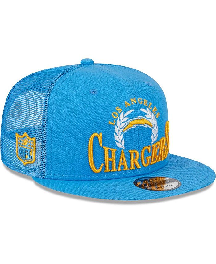 New Era Men's Powder Blue Los Angeles Chargers Collegiate Trucker ...