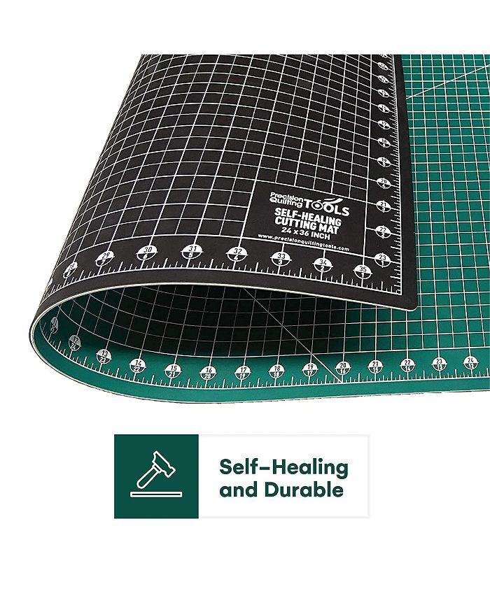 Precision Quilting Tools Self Healing Cutting Mat - Professional Double Sided, Durable Rotary ...