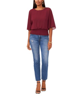 Banded Bottom Tops - Macy's