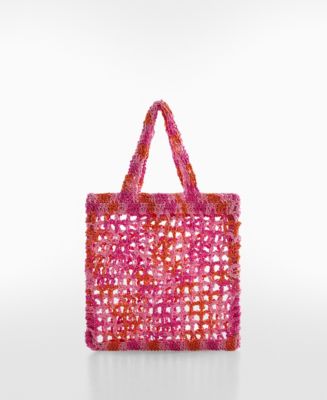 MANGO Women's Braided Net Bag - Macy's