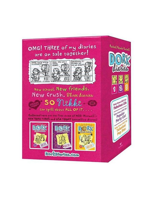 Barnes & Noble Dork Diaries Boxed Set Books 1-3 - Dork Diaries, Dork ...