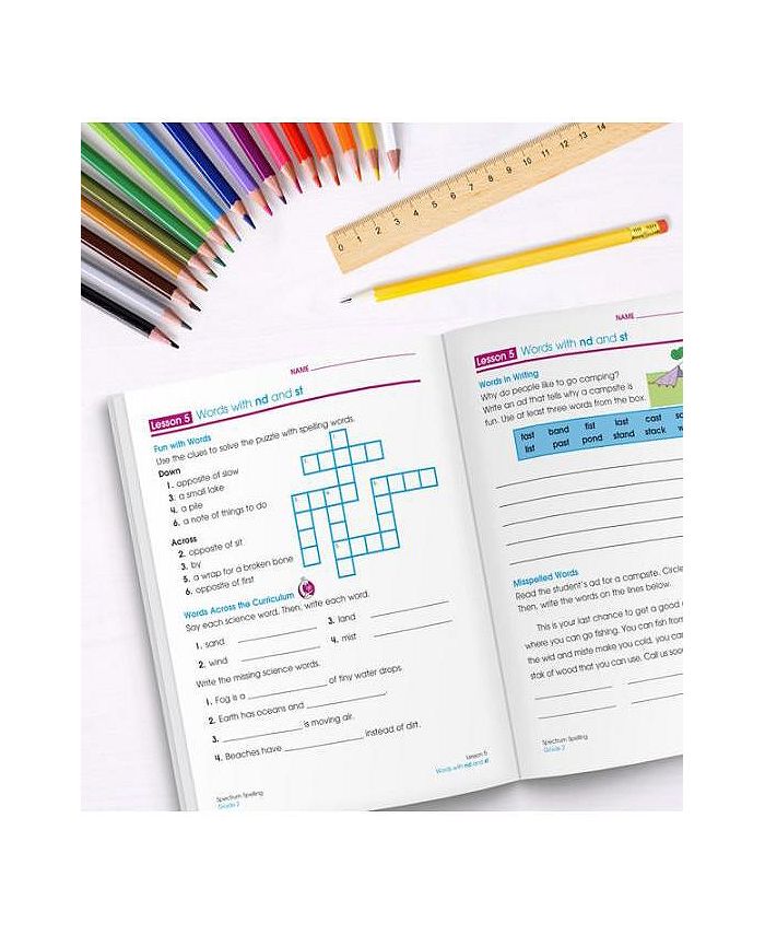 Barnes & Noble Spectrum Spelling, Grade 2 by Spectrum Compiler - Macy's