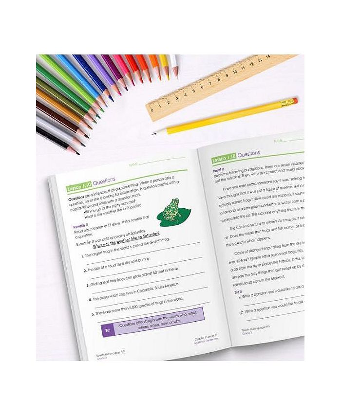Barnes & Noble Spectrum Language Arts, Grade 3 by Spectrum Compiler ...