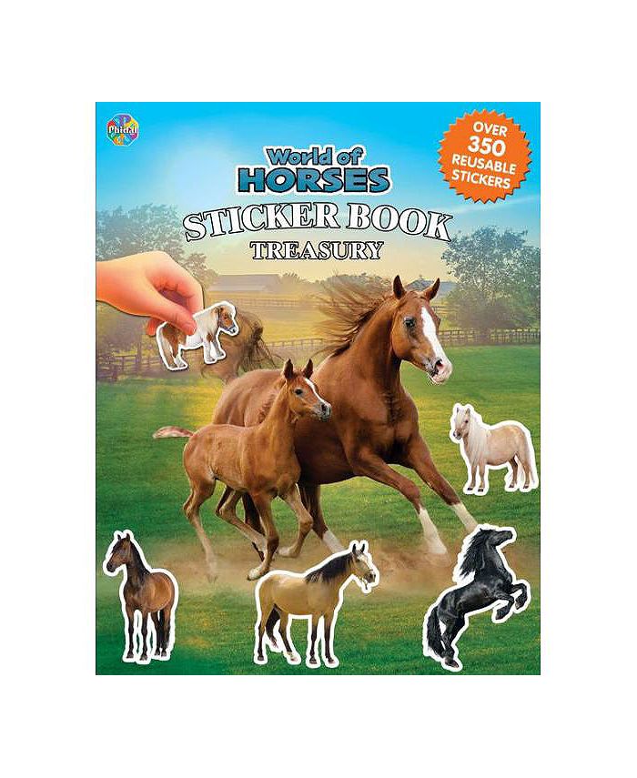 Barnes & Noble HORSES PONIES STICKERBOOK TREASURY by Phidal - Macy's